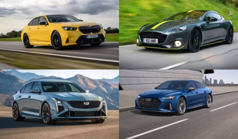 Top 10 Best V8 Sedans of 2025 That'll Melt Tires and Egos!