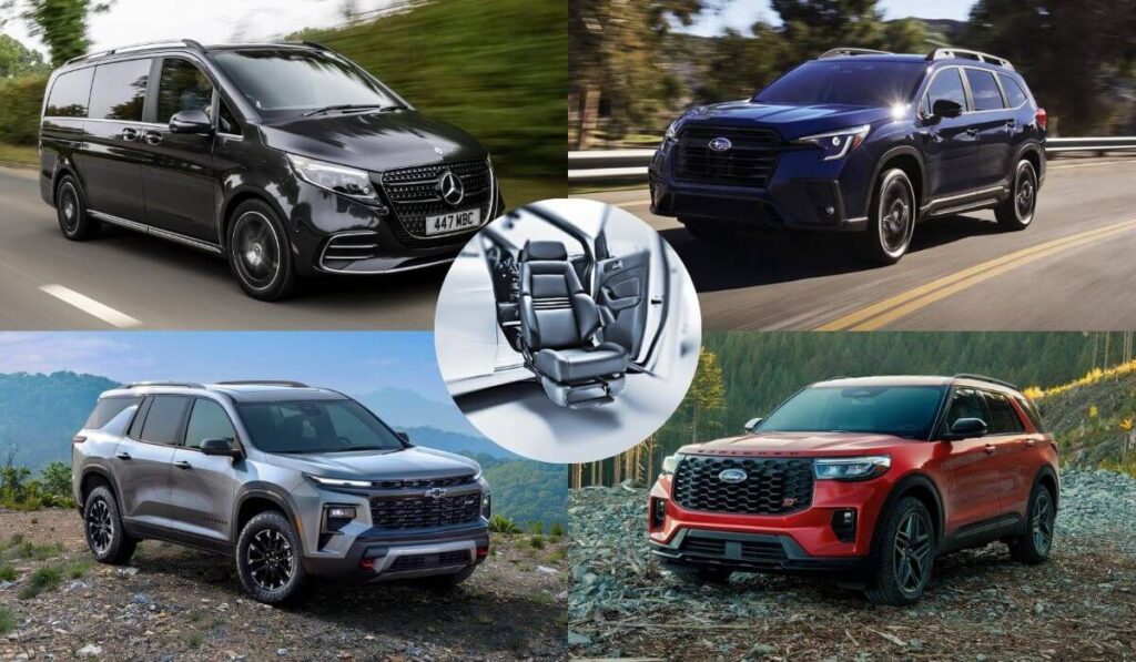 Top 8 Cars with Swivel Seats for Effortless Mobility in 2025